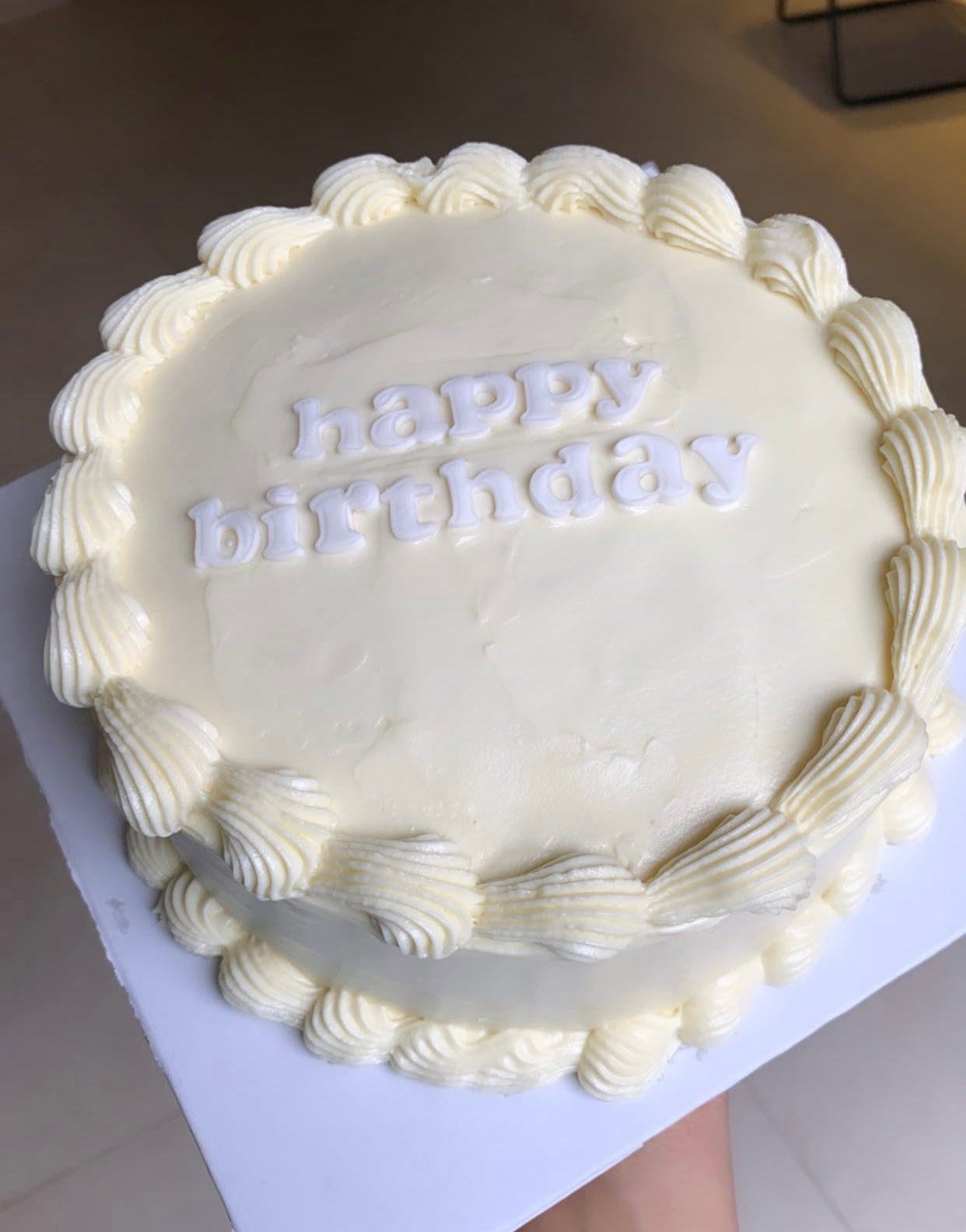 Retro Vintage Style Word Cake – CEMS